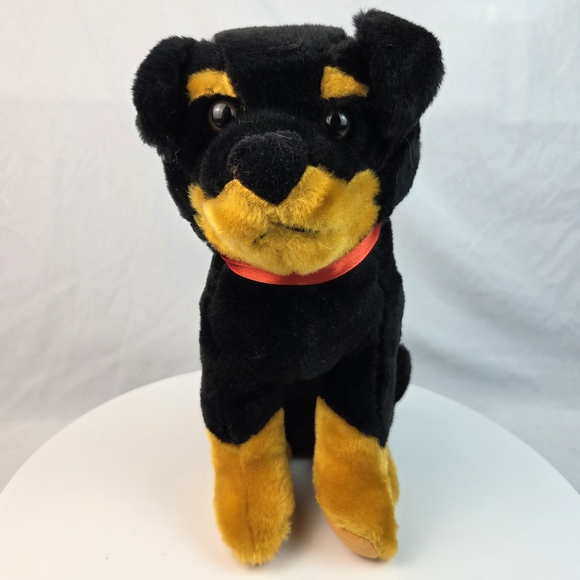 Toys | Rottweiler Plush Stuffed Animal 12 | Poshmark